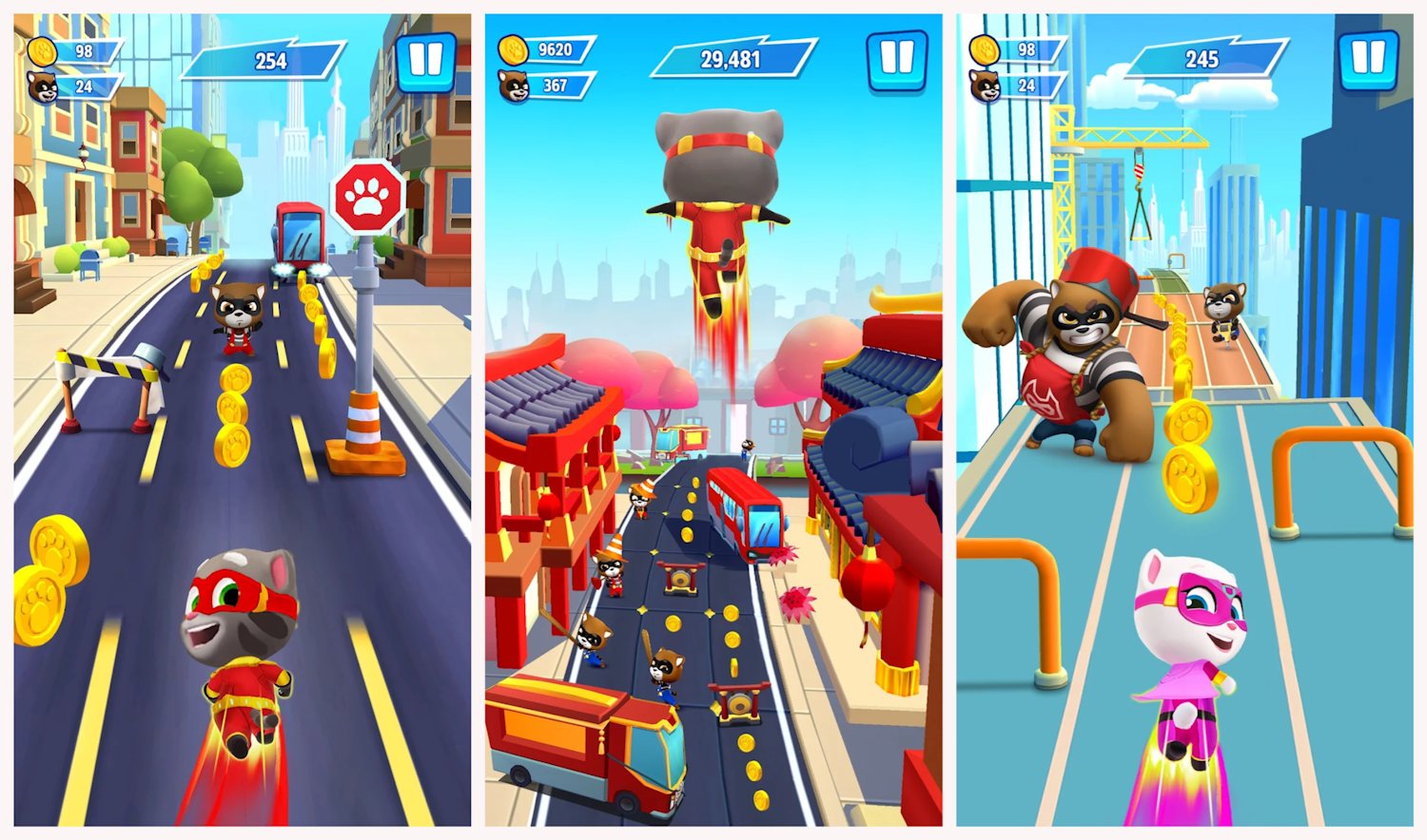 Talking Tom Hero Dash Para Android Apk Descarga Gratuita